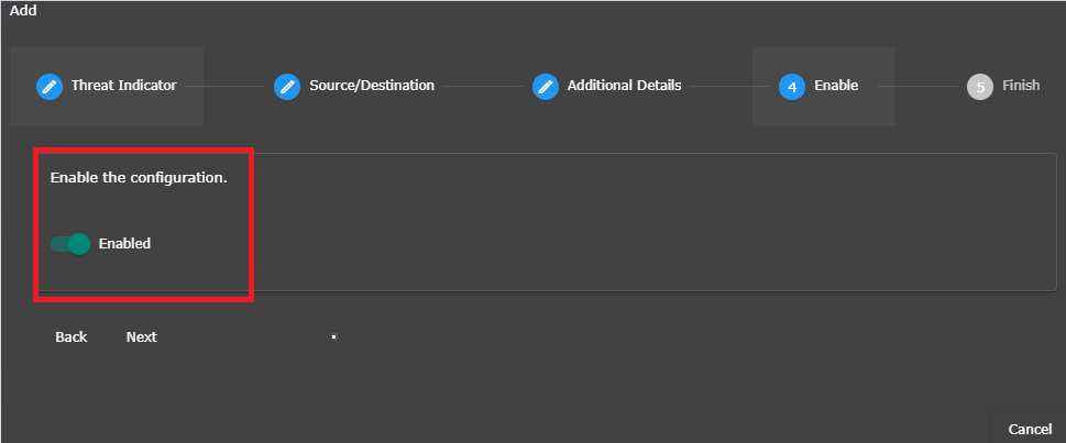 How to Create Trusted Threat Indicator (TTI) : Support Services