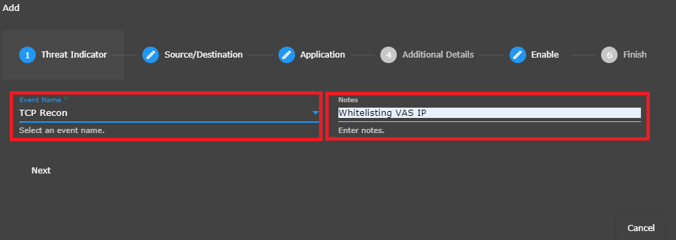 How to Create Trusted Threat Indicator (TTI) : Support Services