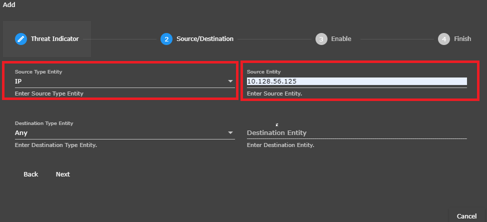 How to Create Trusted Threat Indicator (TTI) : Support Services