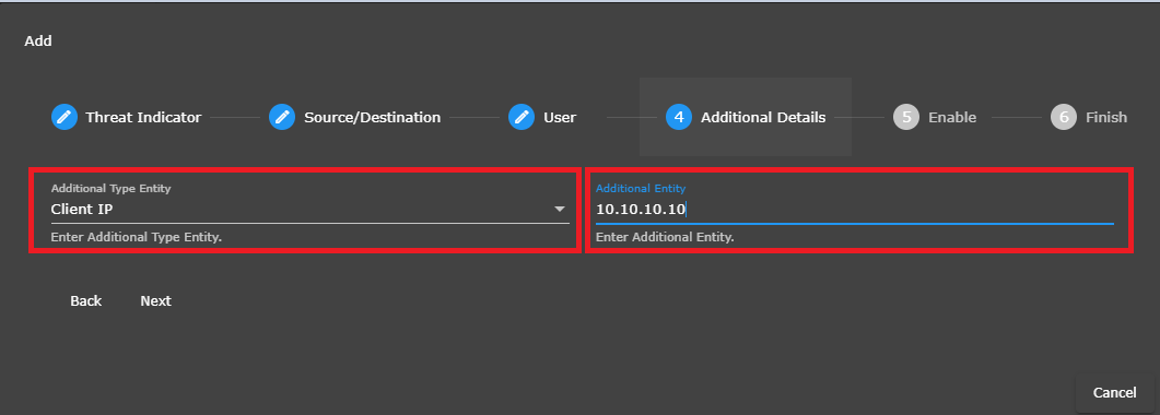 How to Create Trusted Threat Indicator (TTI) : Support Services