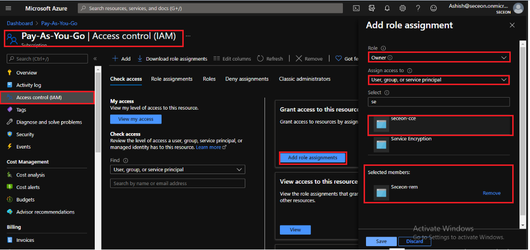 Azure NSG configuration for allow and Configure Remediation : Support ...