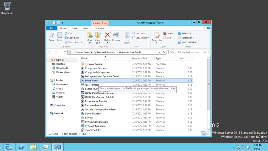 Event Collection at Windows Collector Server : Support Services