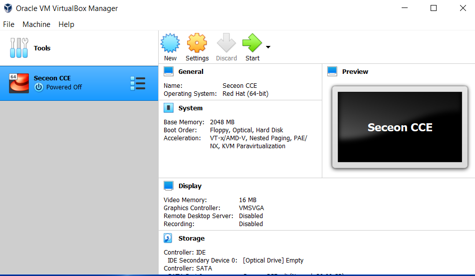 VM Creation and Seceon Server Set-up on Oracle VM VirtualBox : Support Services