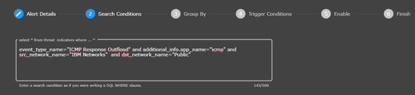User Defined Alert Creation (UDA) Guide : Support Services