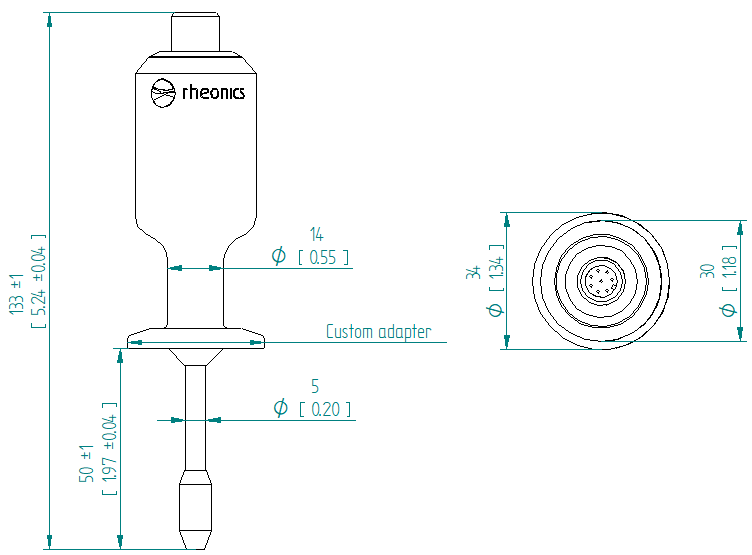 Rheonics SRV-X4 Flush viscometer hygienic, sanitary Varinline ...