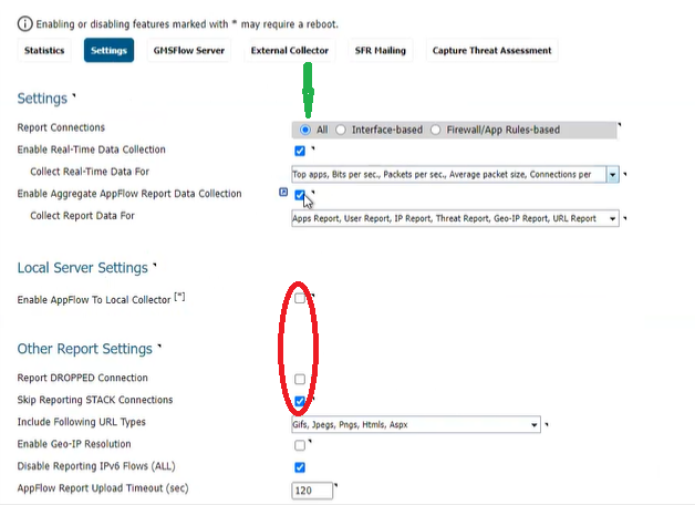 Configure Syslog and Netflow from the SonicWall Firewall : Support Services