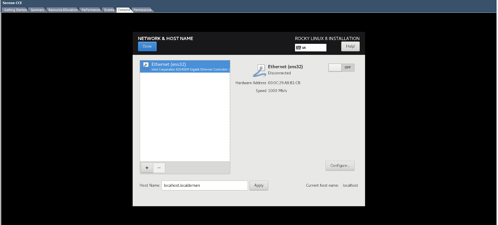 Seceon CCE Installation : Support Services