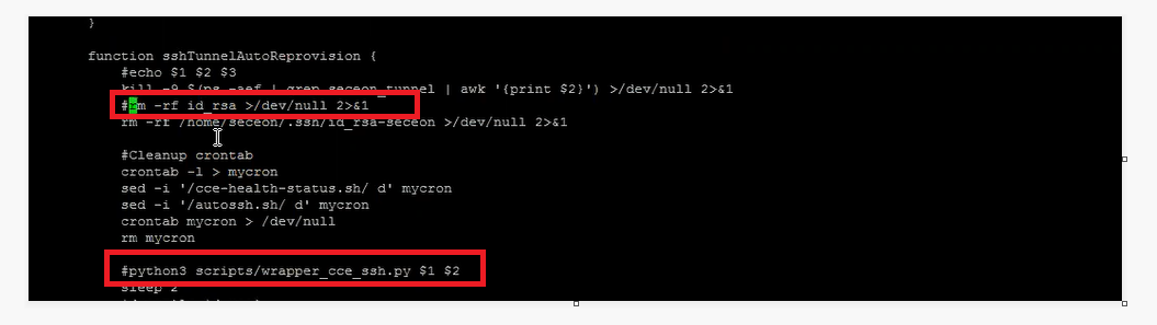 Troubleshooting: CCE Known Issues : Support Services