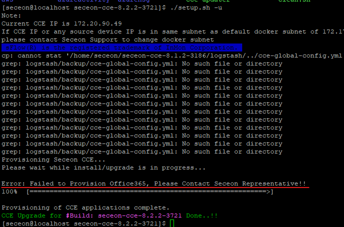 Troubleshooting: CCE Known Issues : Support Services