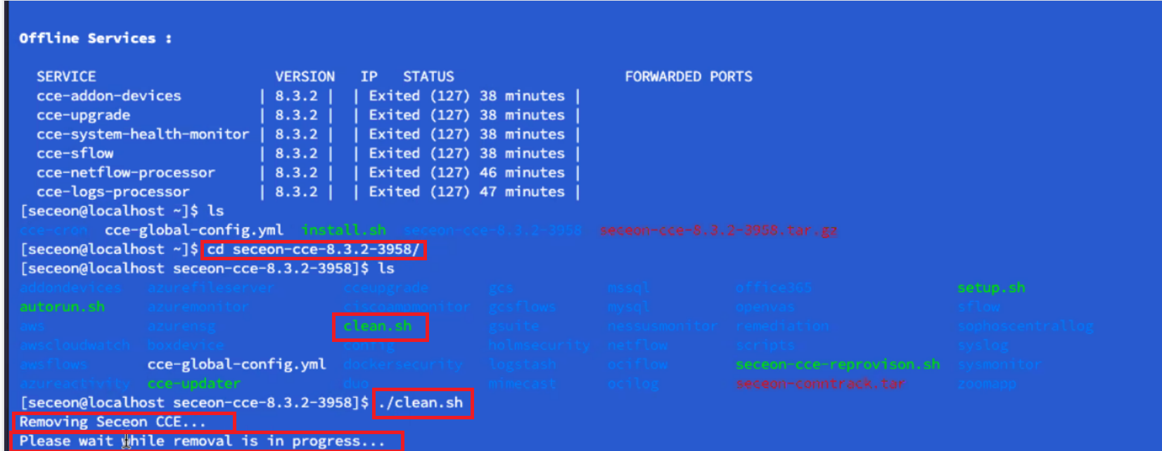 Troubleshooting: CCE Known Issues : Support Services