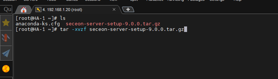Seceon Server Setup : Support Services