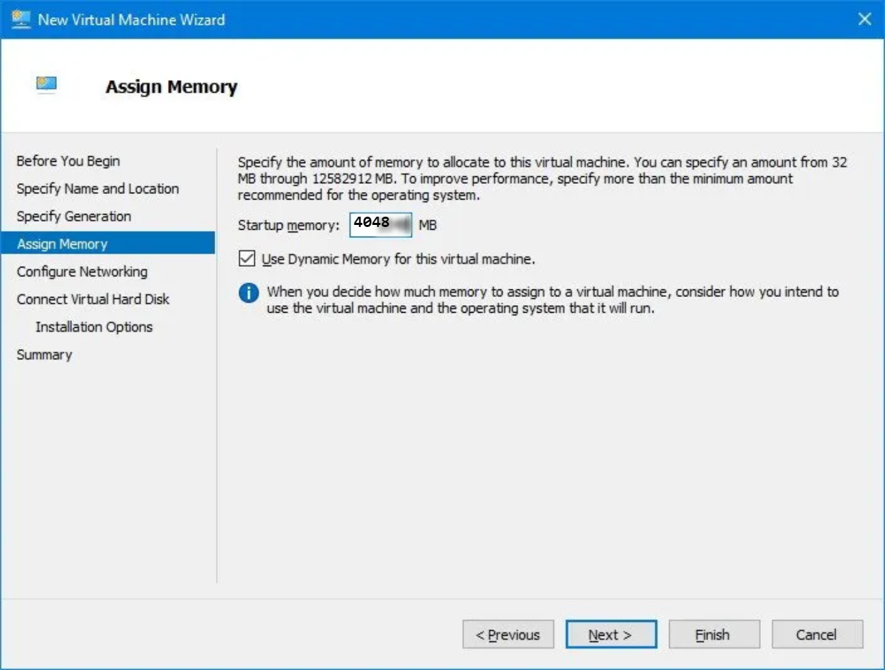 Linux virtual machine using Hyper-V : Support Services