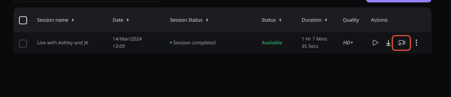How to edit and create clips for your Session Recorded Videos in Airmeet? : Airmeet