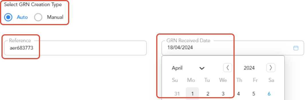 GRN Creation and Tracking - Customer Side : Aerchain.io