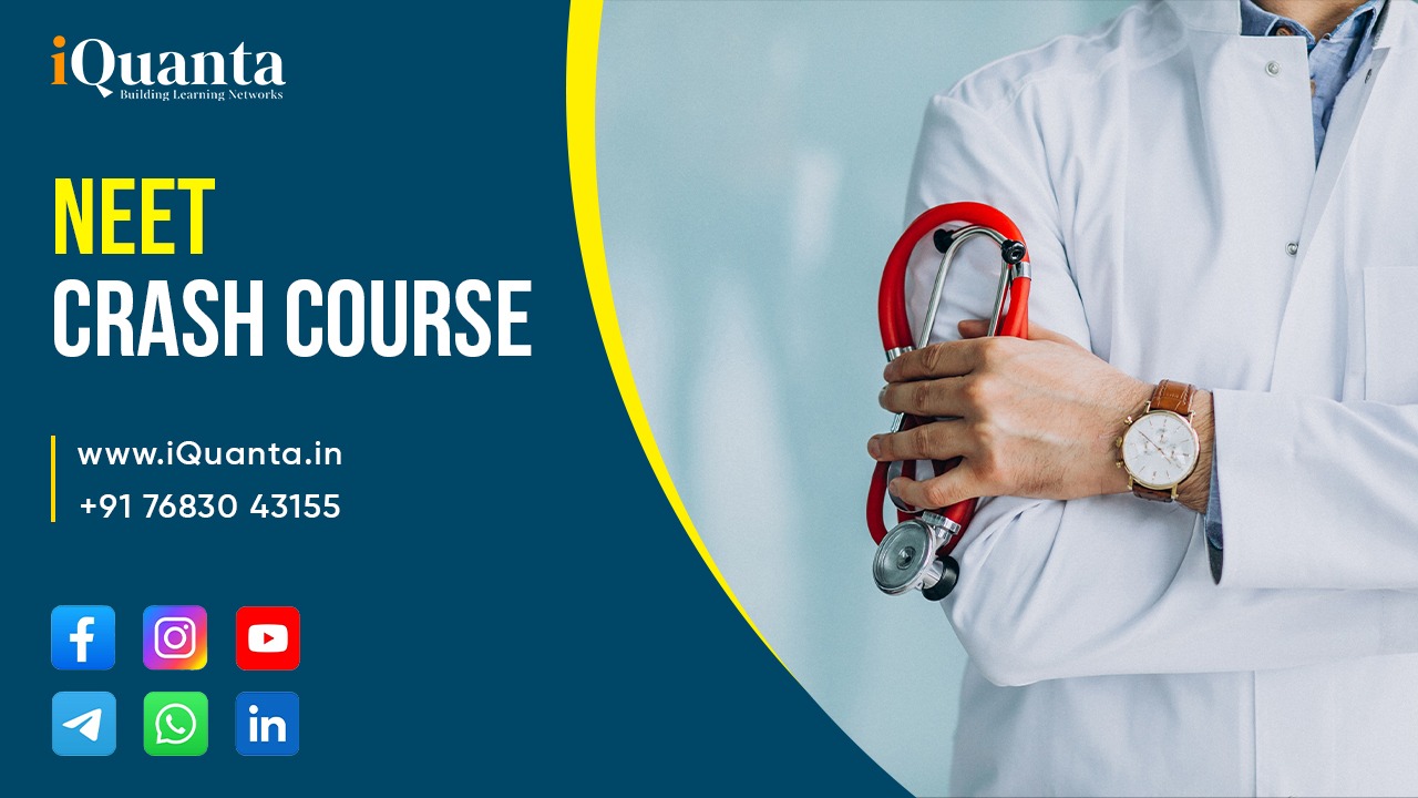 NEET Crash Course | Boost your NEET score in 3 months