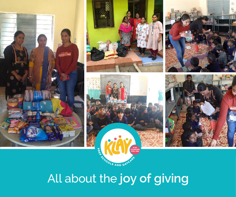 All About the Joy of Giving - Klay Schools