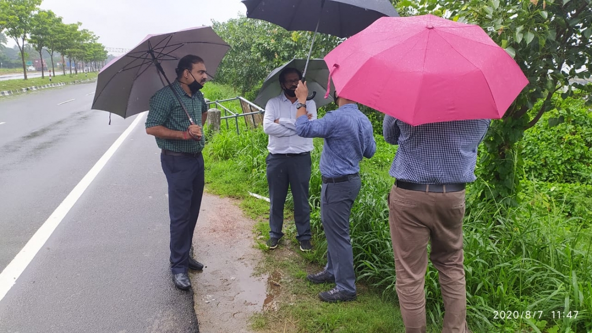 Dredge spoil disposal site-07-08-2020 - Kochi Metro Rail Ltd.