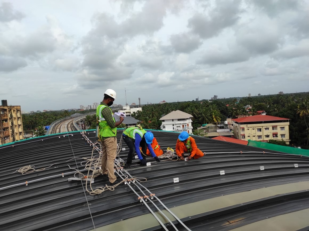 clamp fixing - Kochi Metro Rail Ltd.
