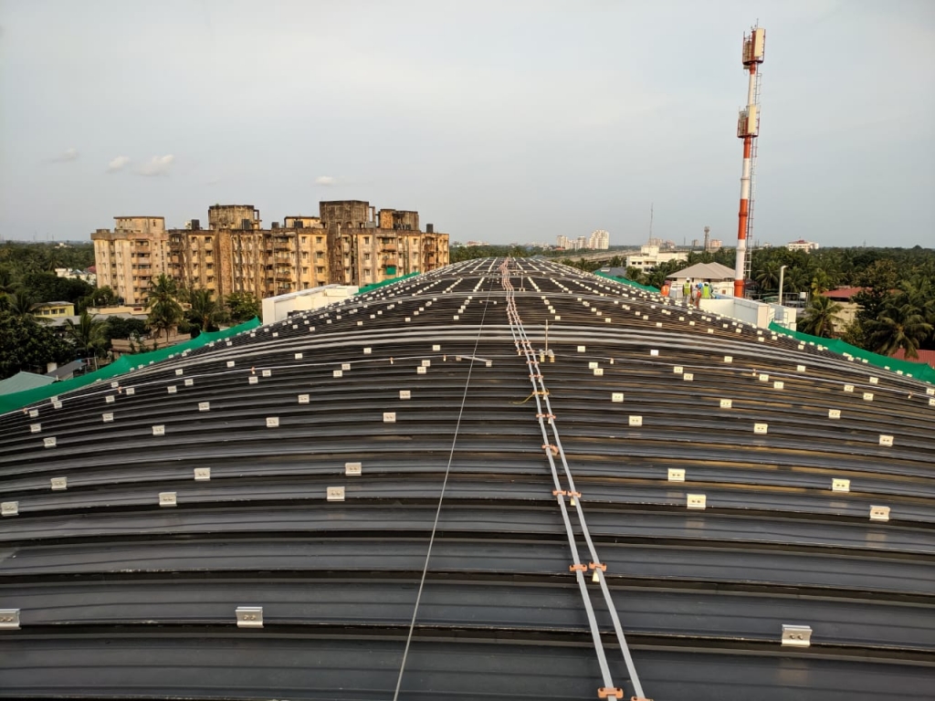 Module fixing structure – Kochi Metro Rail Ltd.