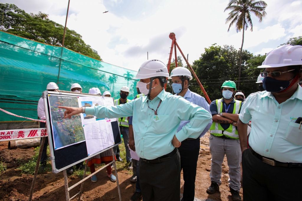 20200918- MD, KMRL at Eloor site for the Ground Breaking Ceremony on 16 ...
