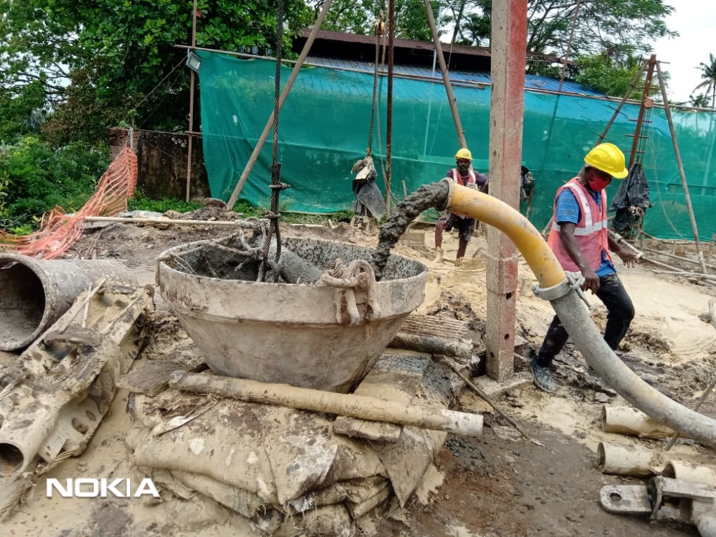 20201023- Eloor site concreting of E3 pile (23-10-2020) - Kochi Metro ...