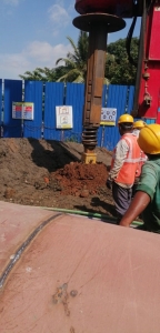Viaduct Pile P1042- 29.10.2020 - Kochi Metro Rail Ltd.