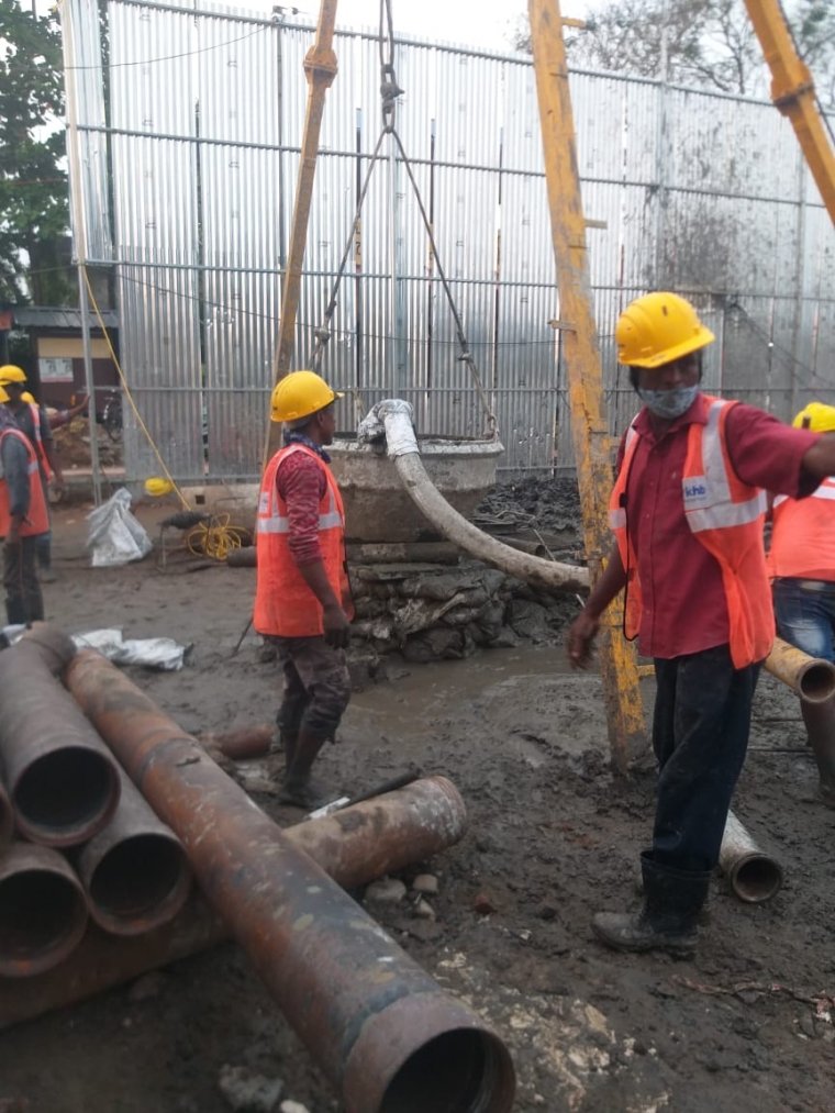 20210101- South chittoor piling works in progress- 01-01-2021 – Kochi ...