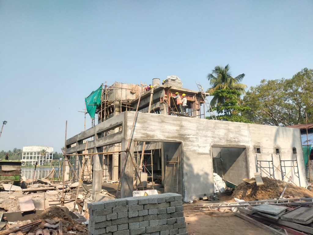 20210212- Eloor terminal works in progress on 12-02-2021 - Kochi Metro ...