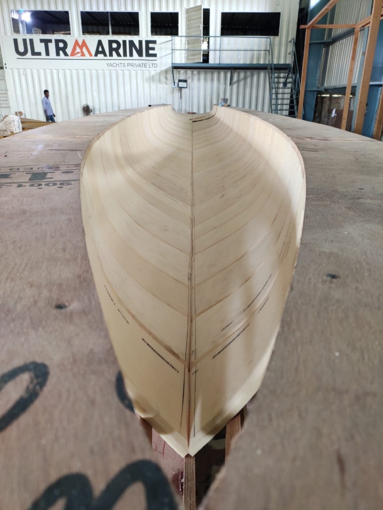 20210414- Work boat infusion process of demi- hull 06-03-2021-1 - Kochi ...