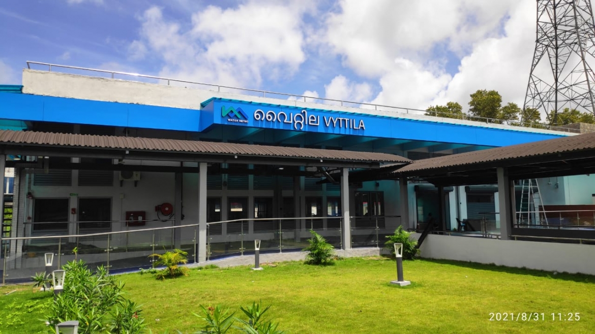 20210831- Vytilla terminal on 31-08-2021 (3) – Kochi Metro Rail Ltd.