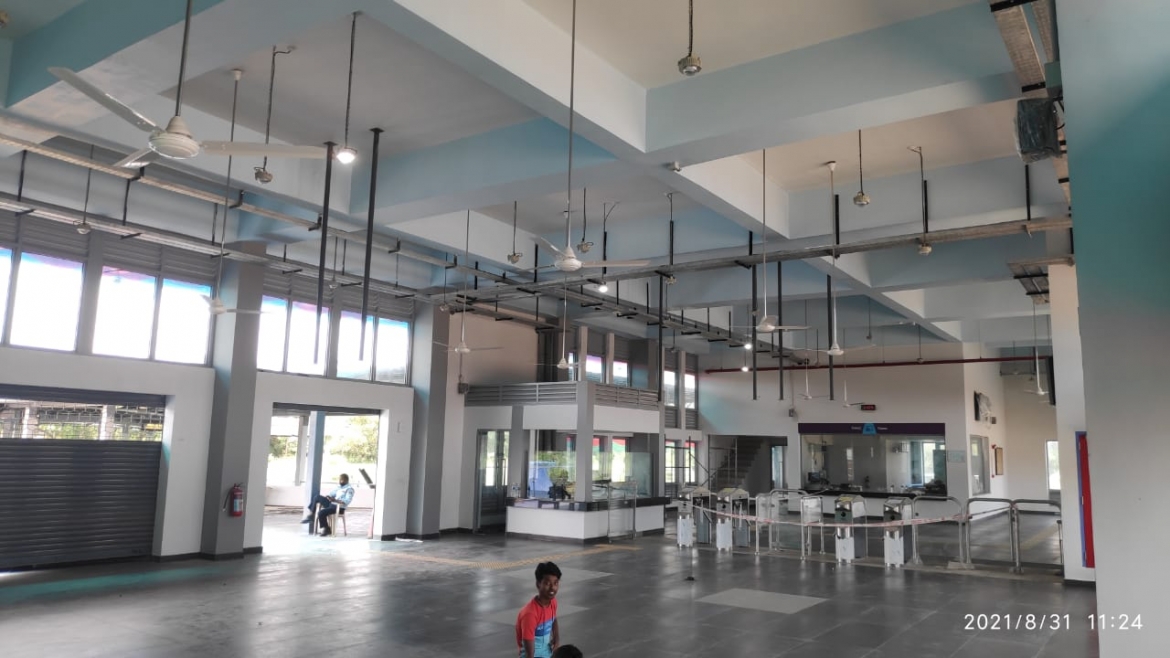 20210831- Vytilla terminal on 31-08-2021 – Kochi Metro Rail Ltd.