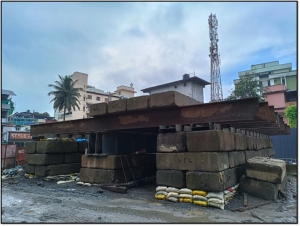Block loading work in progress for Load Test at Vadakkekotta Station ...
