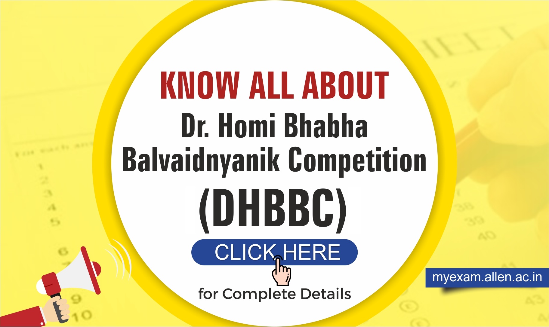 Dr. Homi Bhabha Balvaidnyanik Competition (DHBBC): Eligibility ...