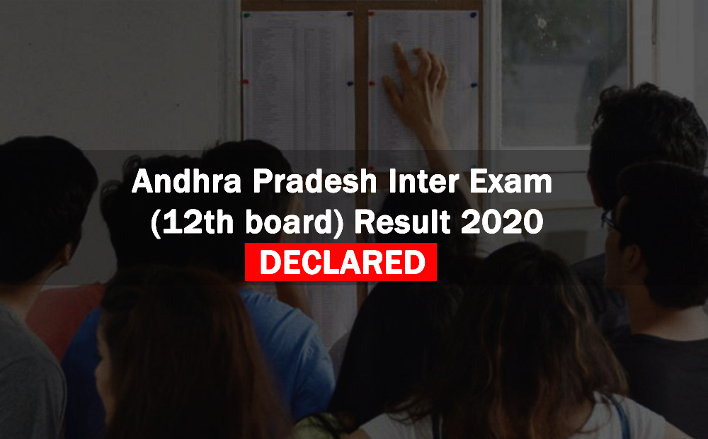 Andhra Pradesh Inter Exam Result 2020 (12th board) has been Declared ...