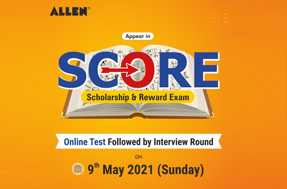 ALLEN Pune launches SCORE; scholarship and reward exam for the students ...