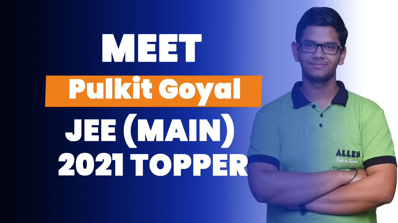 Maths is my favorite subject; I enjoy solving questions says Pulkit ...