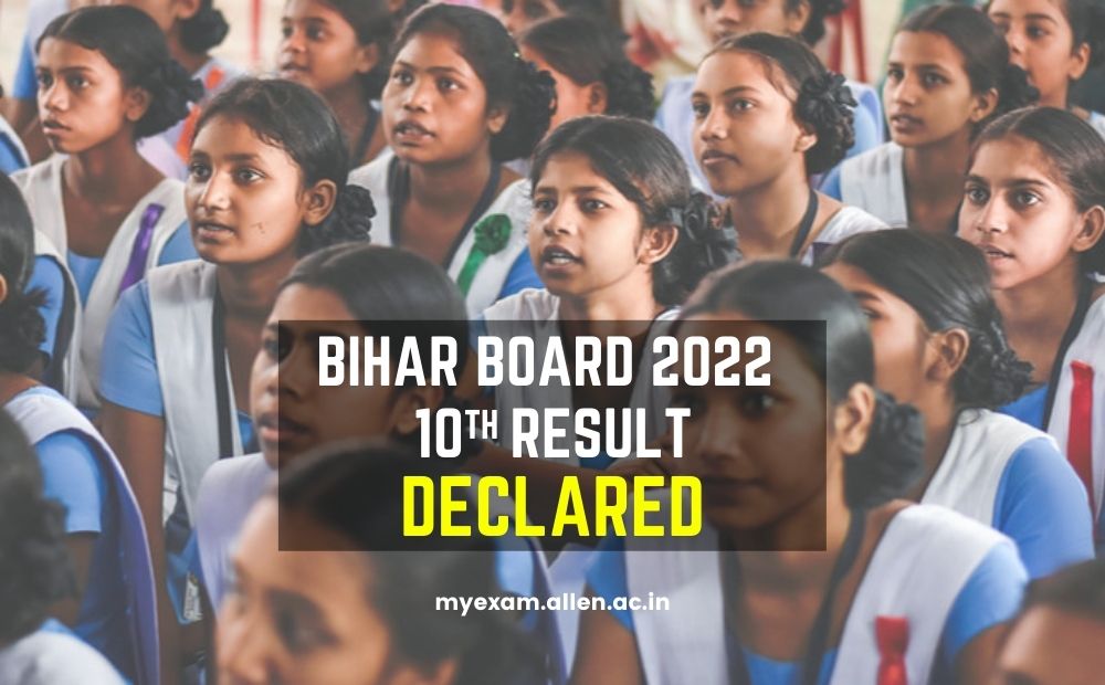 Bihar Board Class 10th Results 2022 Declared, Check results here - My ...