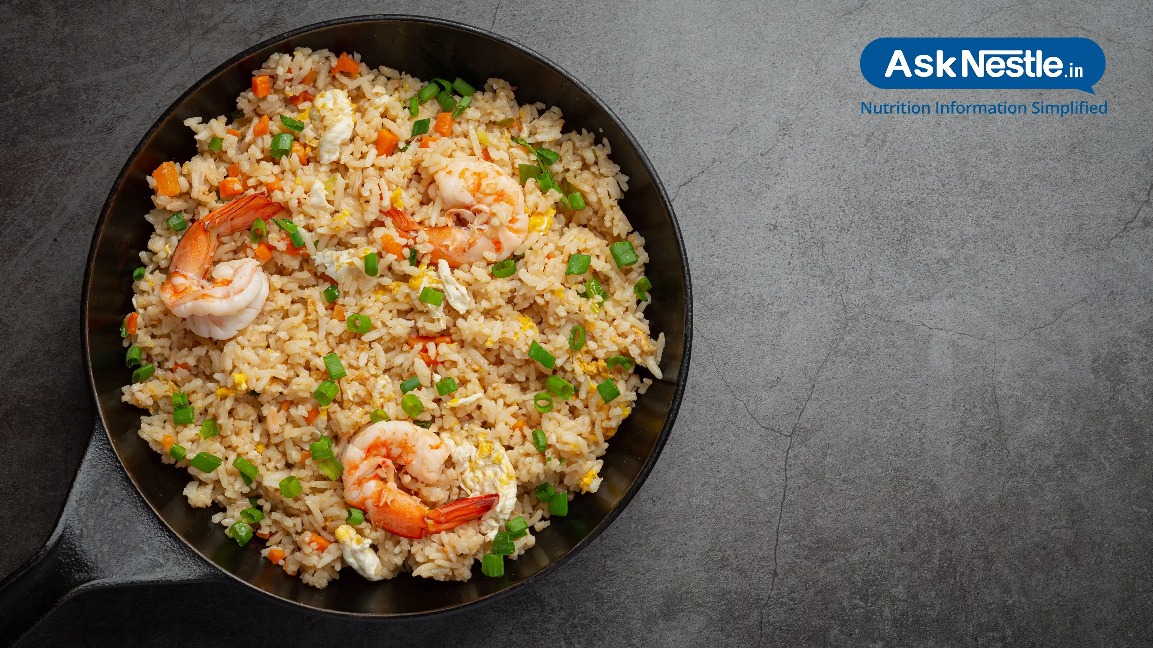 Prawns Vegetable Fried Rice Recipe, Quick and Easy | Ask Nestle