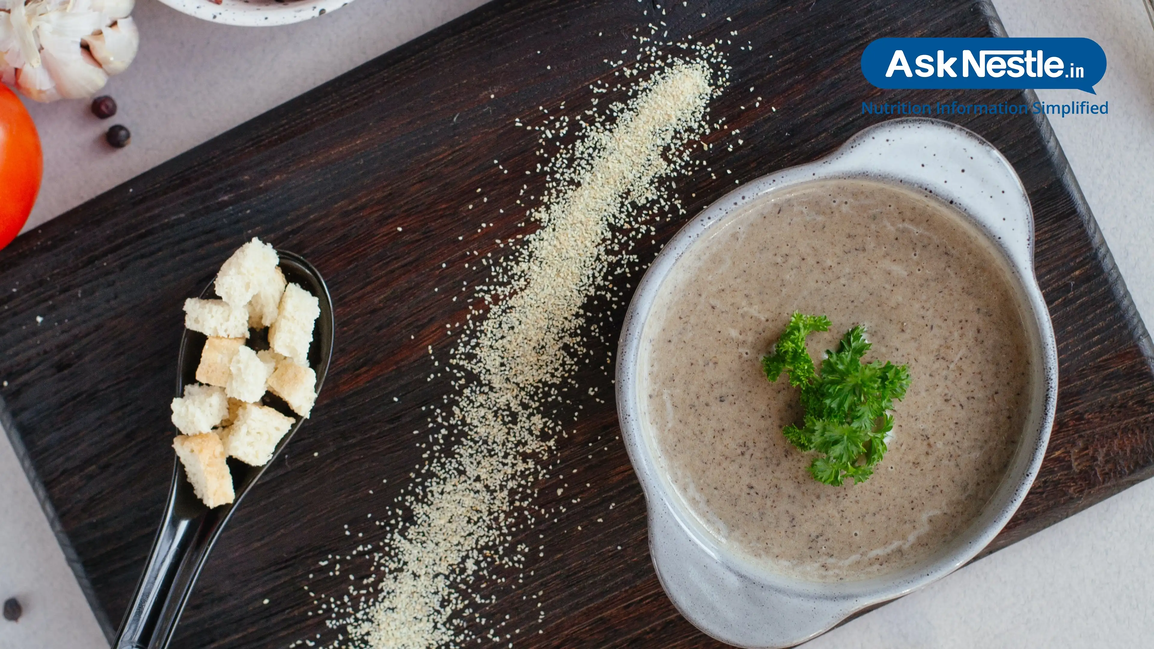 Mushroom Veloute Soup Recipe, Quick & Easy | Ask Nestle