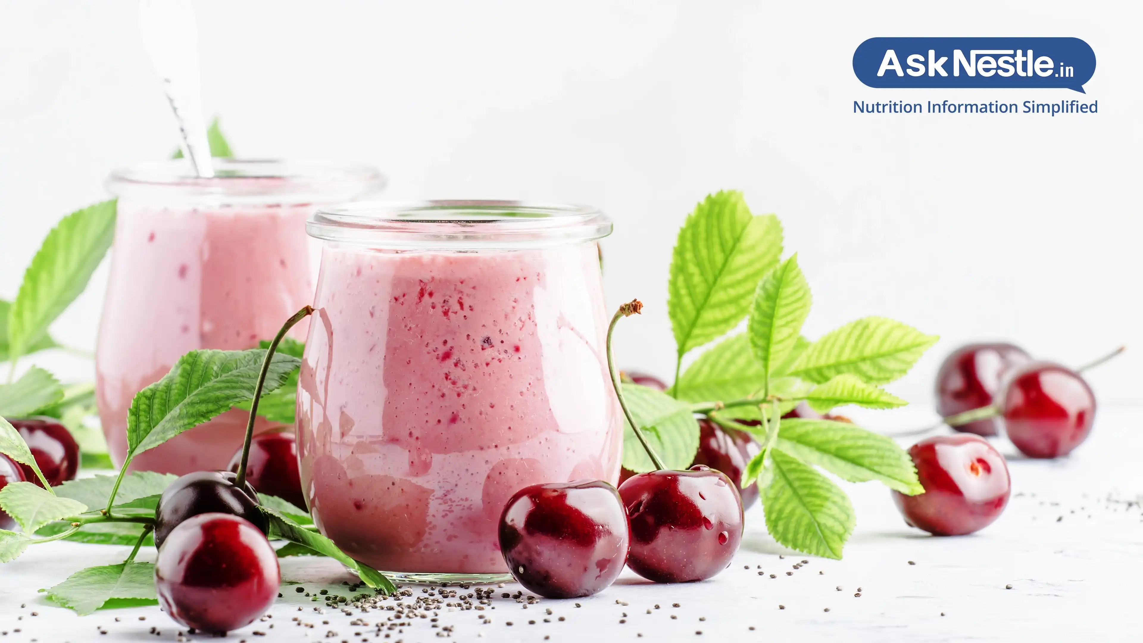 Chunky Cherry Smoothie Recipe, Quick & Easy | Ask Nestle