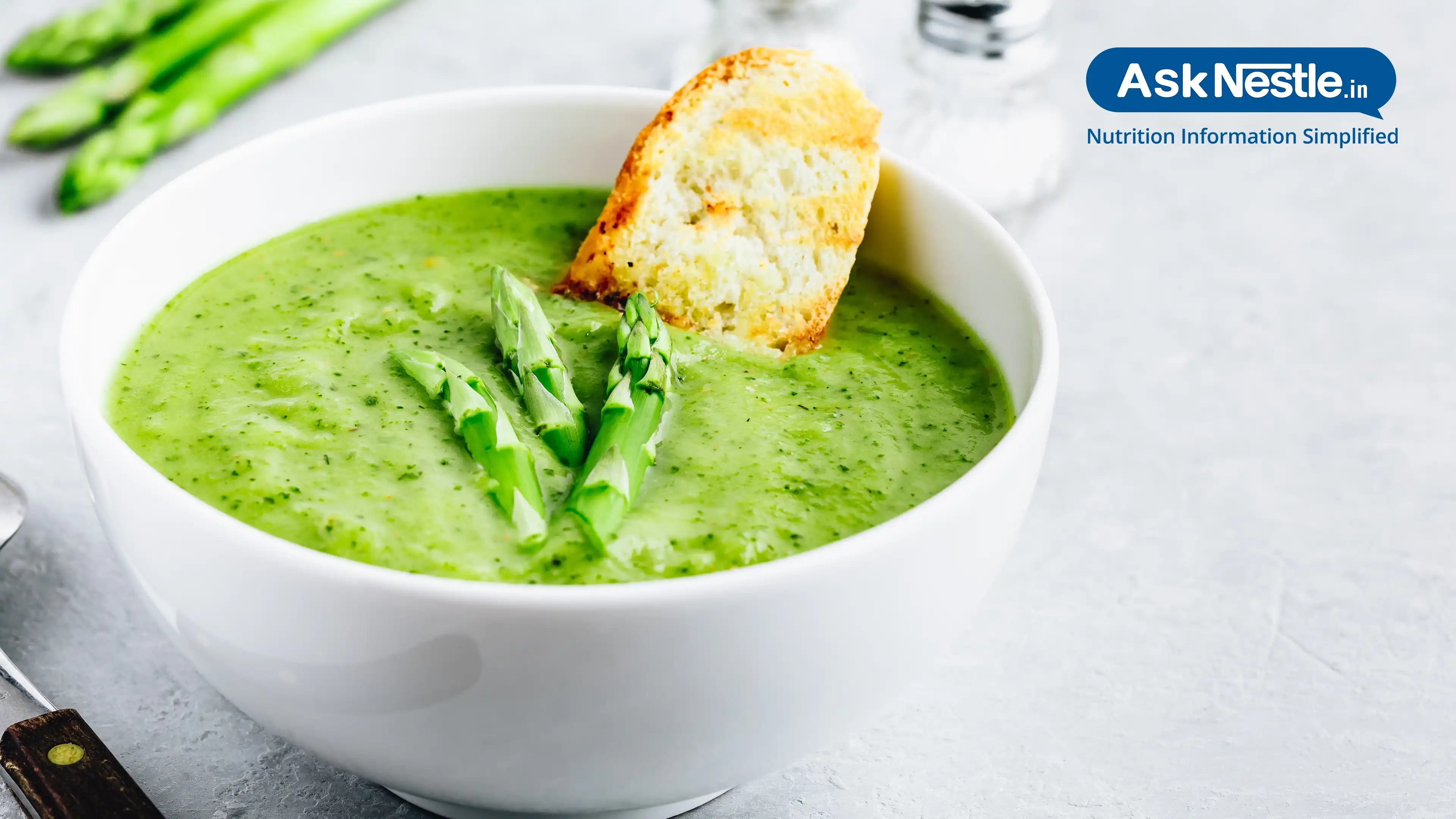 Lemon Lettuce Avocado Cold Soup Recipe | Ask Nestle
