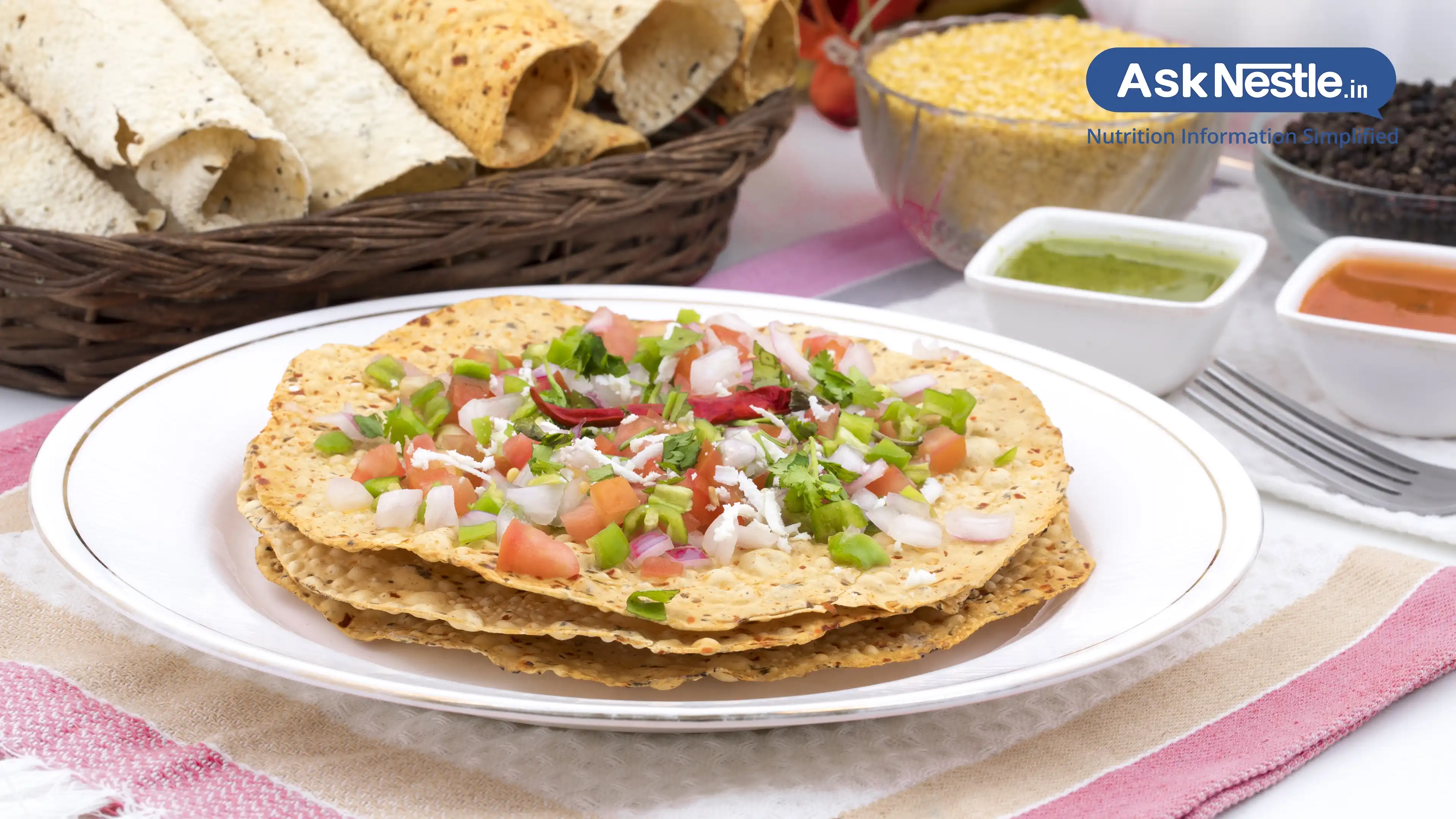 Whole Wheat Masala Papad Recipe, Quick & Easy | Ask Nestle