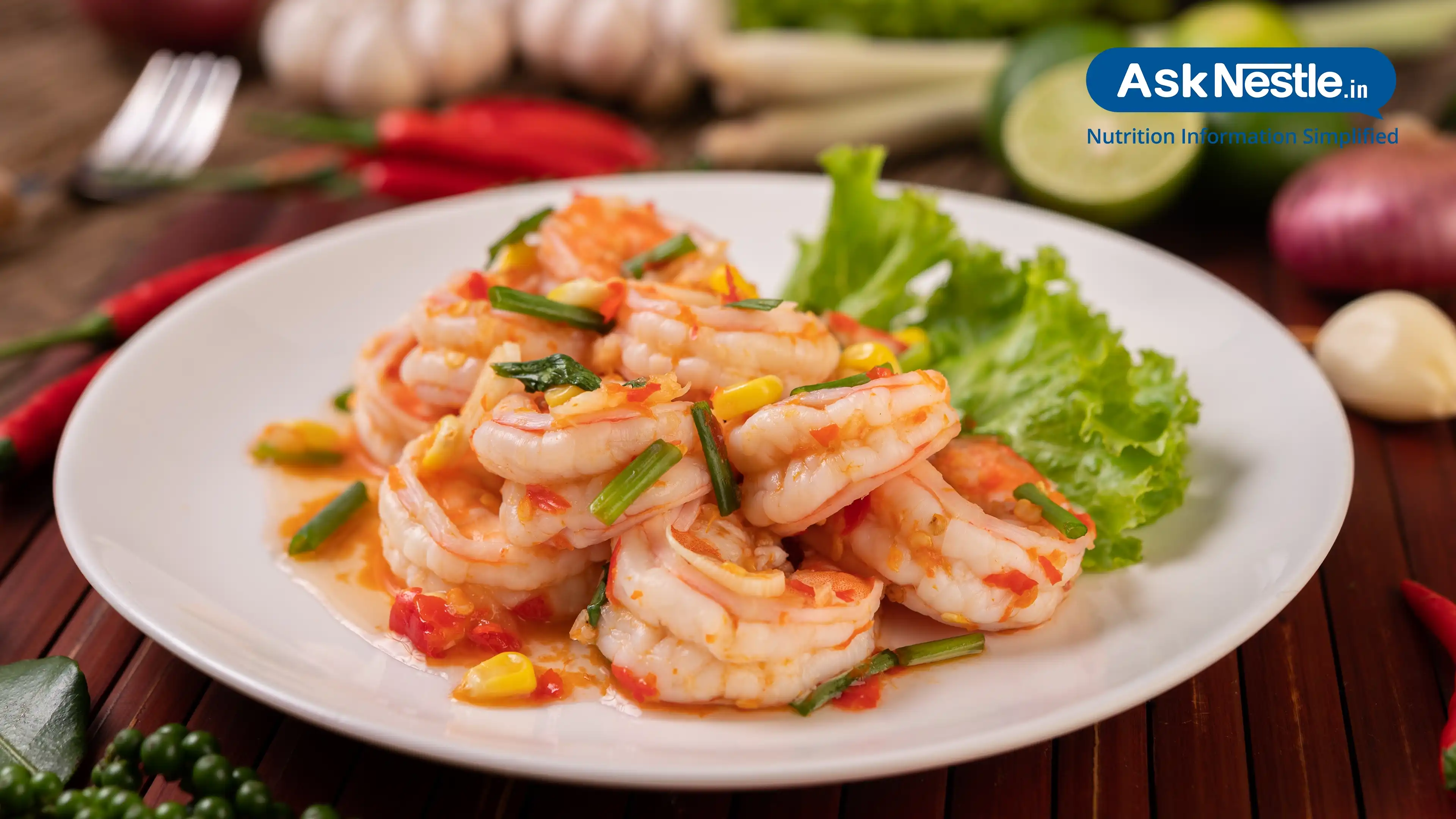 Spicy Thai Basil Prawns Recipe, Quick & Easy | Ask Nestle