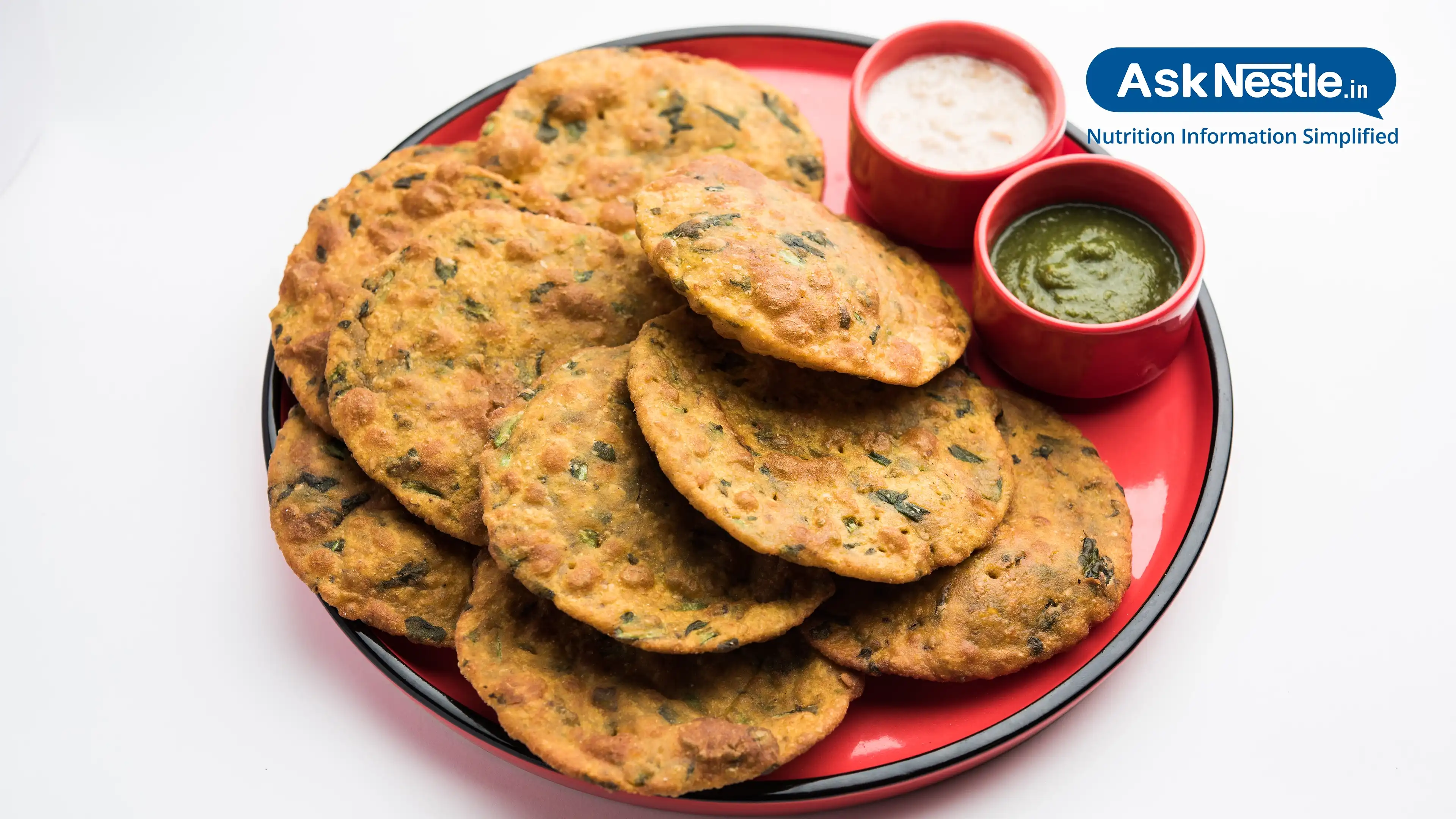 Baked Methi Palak Poori Recipe, Quick & Easy | Ask Nestle