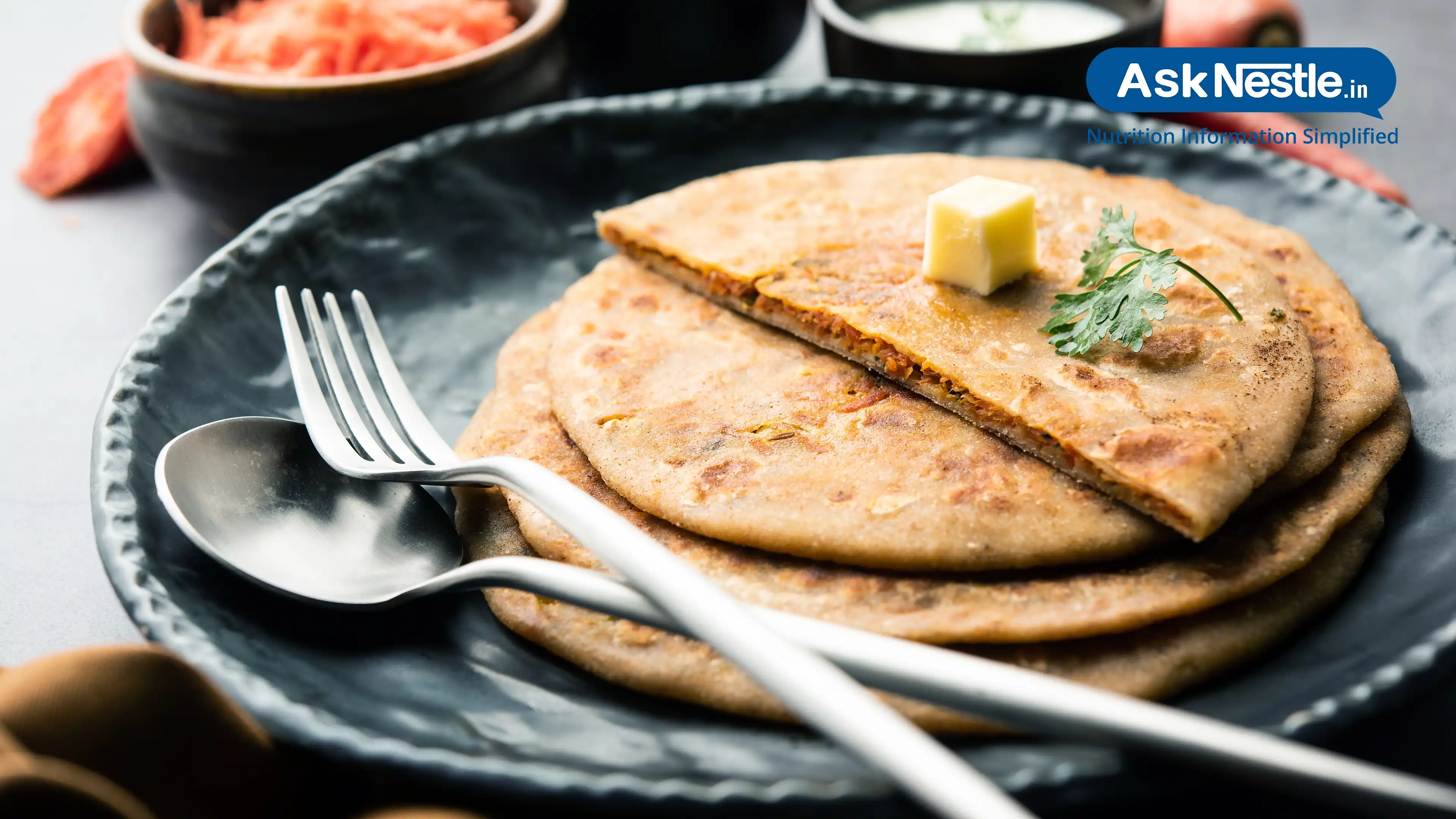 Rice Carrot Paratha Recipe, Quick & Easy | Ask Nestle
