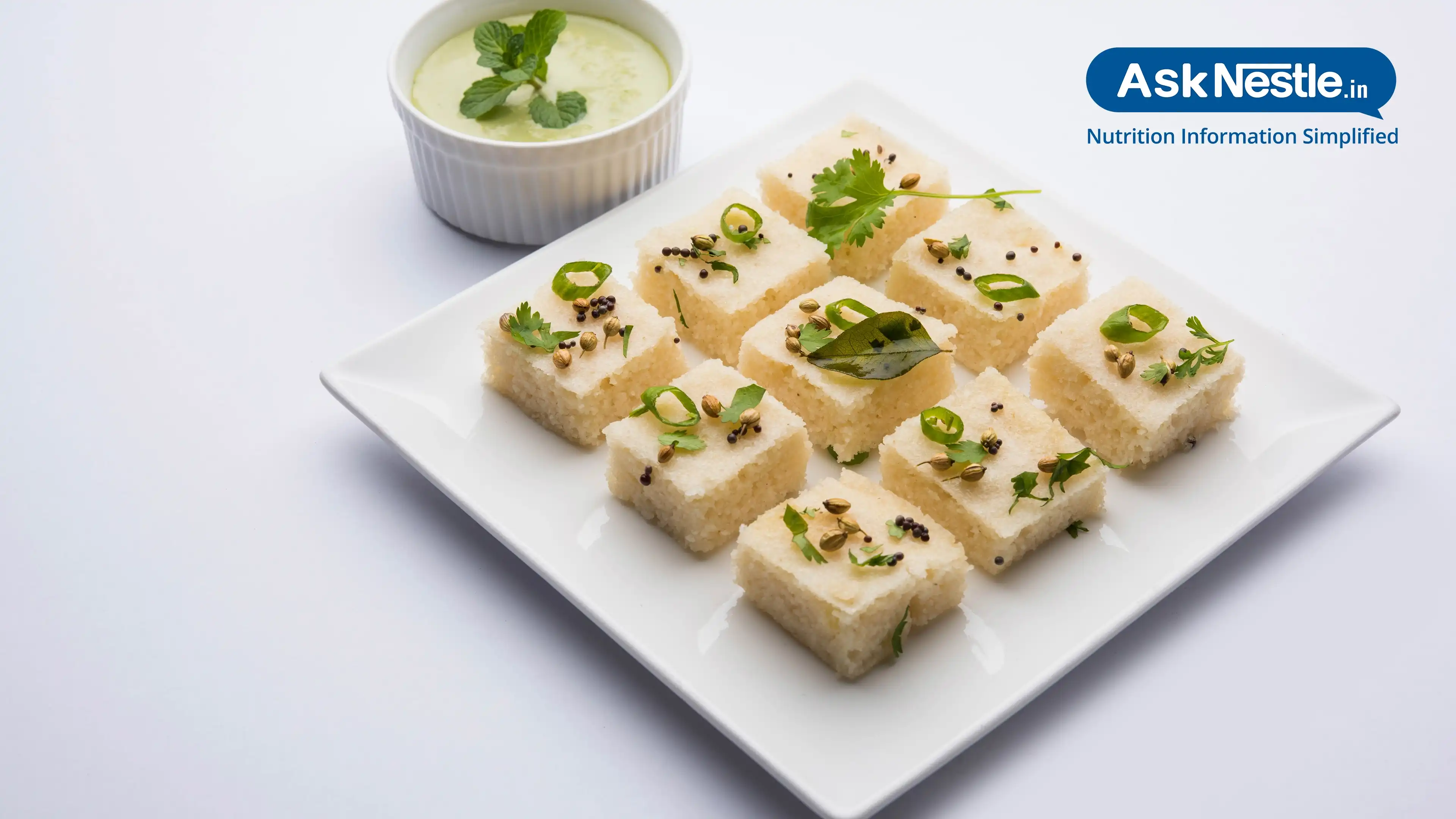 Semolina Potato Veggies Dhokla Recipe | Ask Nestle
