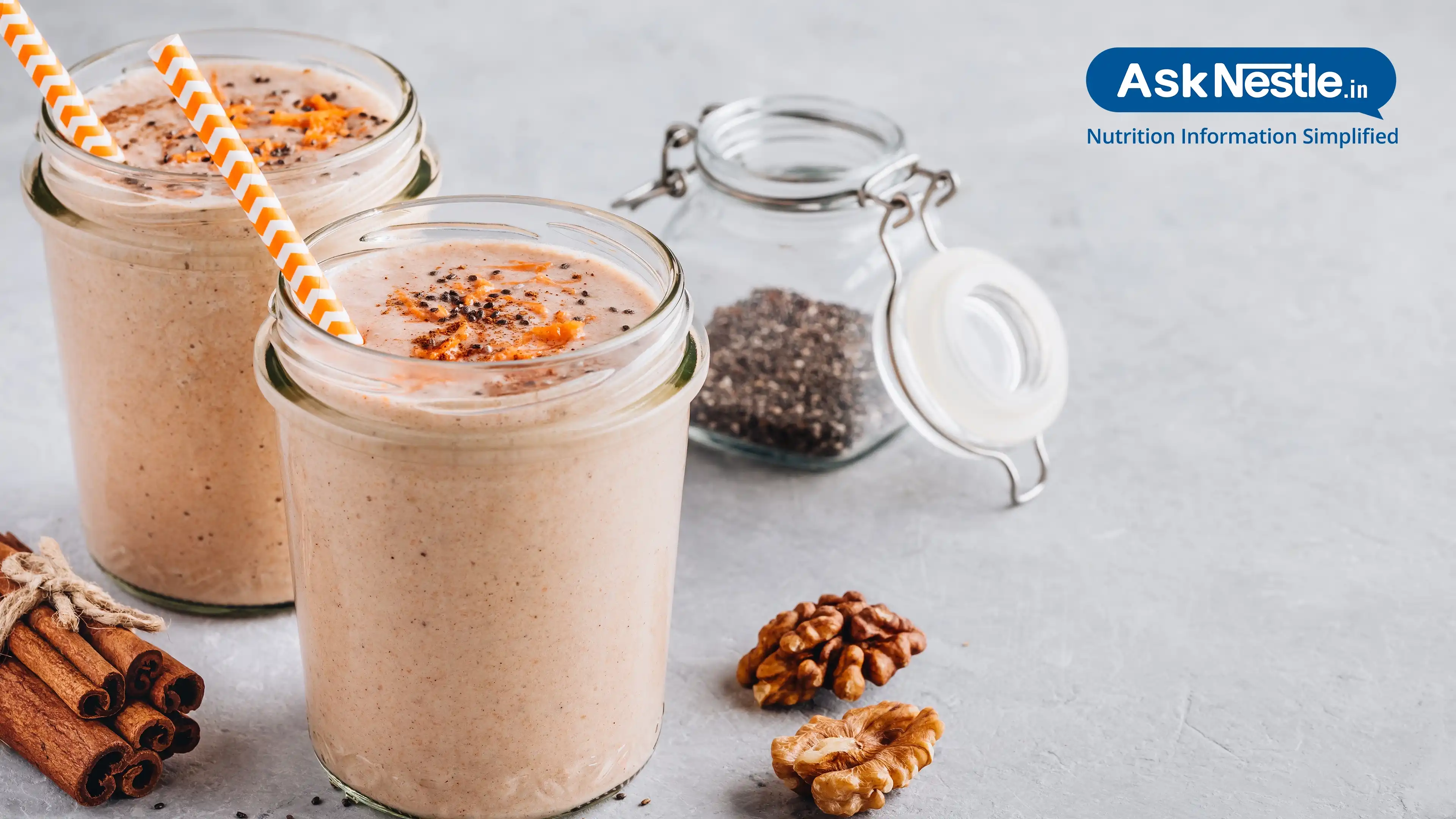 Kiwi Pear Carrot Quinoa Shake Recipe | Ask Nestle