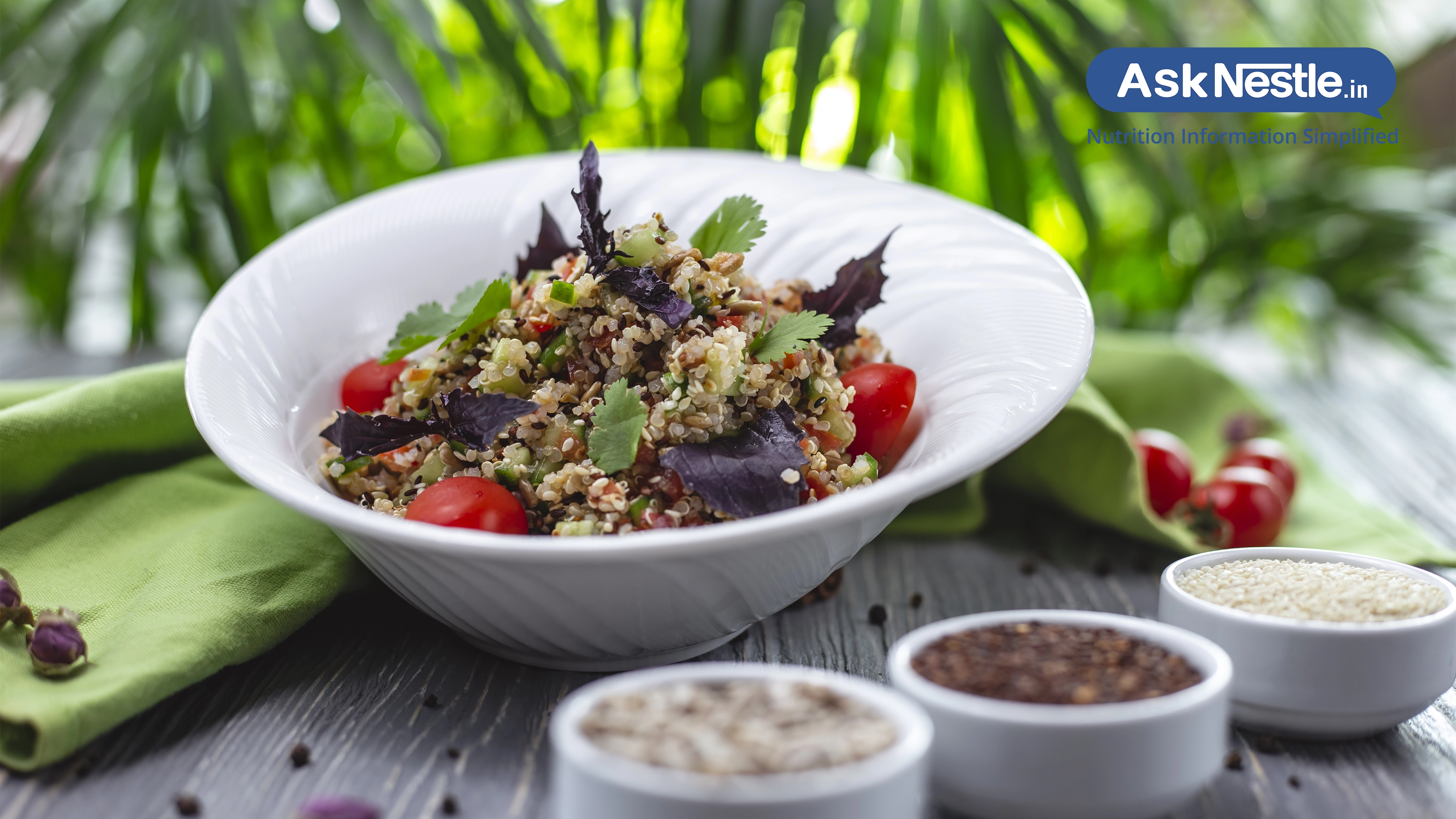 Ragi Vegetable Salad Recipe, Quick & Easy | Ask Nestle