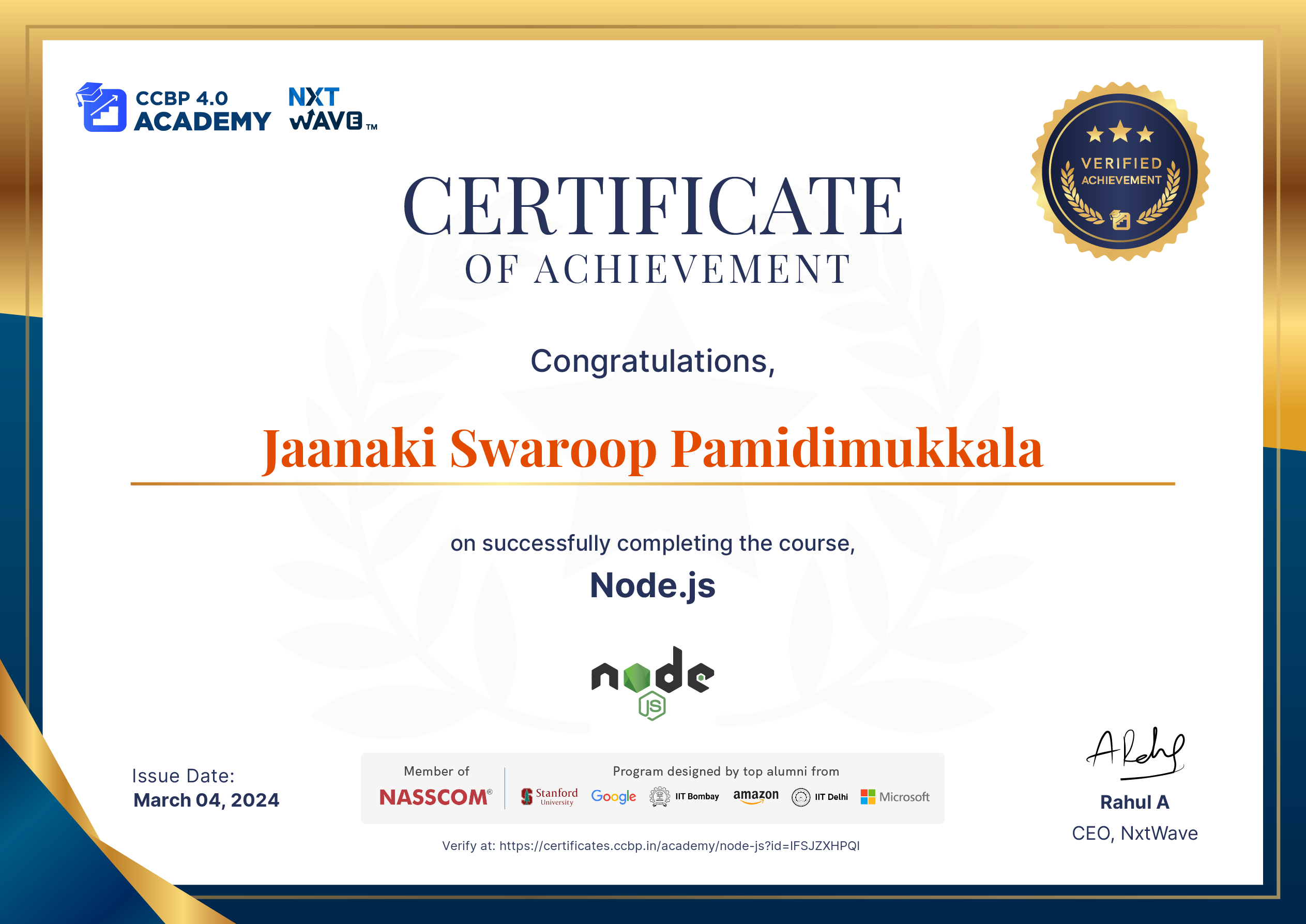 Jaanaki Swaroop Pamidimukkala - CareerBuildAI | LinkedIn
