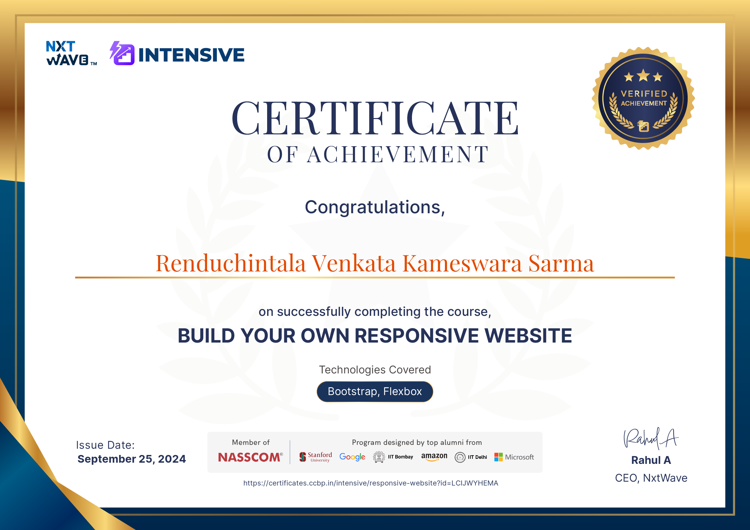 R Venkata Kameswara Sarma - BTech Final Year| Aspiring MERN Stack Developer|Java|MySQL|Python ...